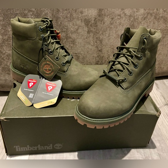 Timberland | Shoes | Timberland Premium Waterproof Boot Dark Olive ...